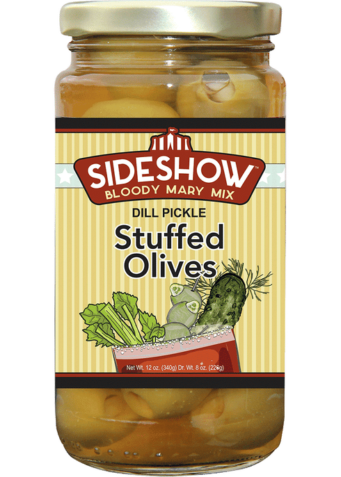 Sideshow Stuffed Dill Pickle Olives | Total Wine & More