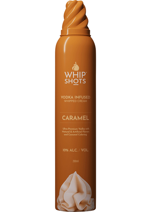 Whip Shots Caramel Vodka Infused Whipped Cream | Total Wine & More