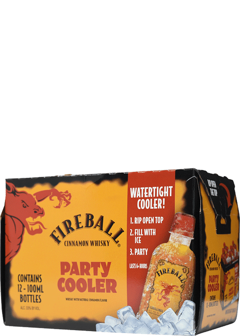 Fireball Party Cooler | Total Wine & More - 12-100ml