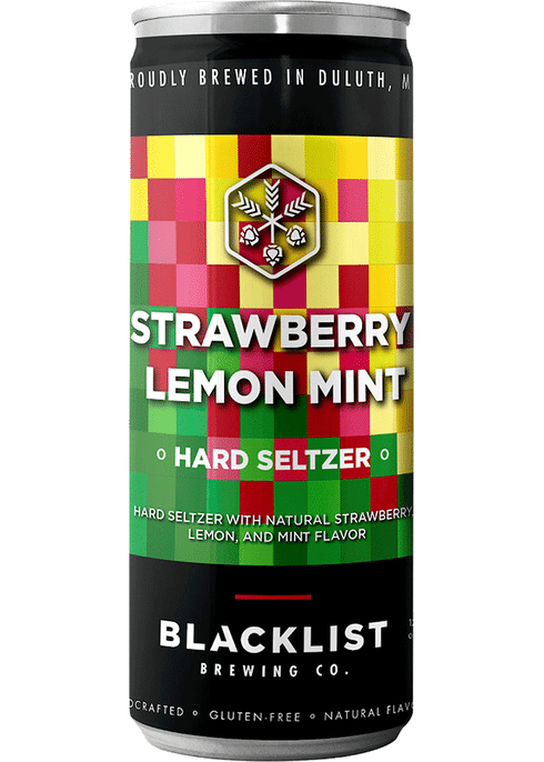 Blacklist Strawberry Lemon Mint Seltzer | Total Wine & More