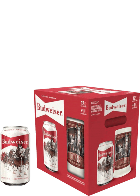 Budweiser Holiday Stein Gift Pack | Total Wine & More