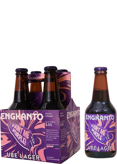 Engkanto Paint Me Purple Ube Lager | Total Wine & More