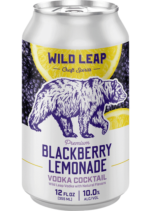 Wild Leap Blackberry Lemonade Vodka Cocktail | Total Wine & More