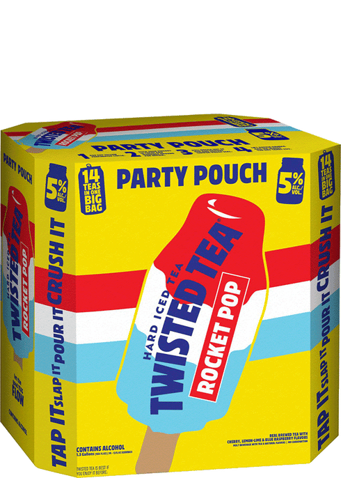 Twisted Tea Rocket Pop Party Pouch | Total Wine & More