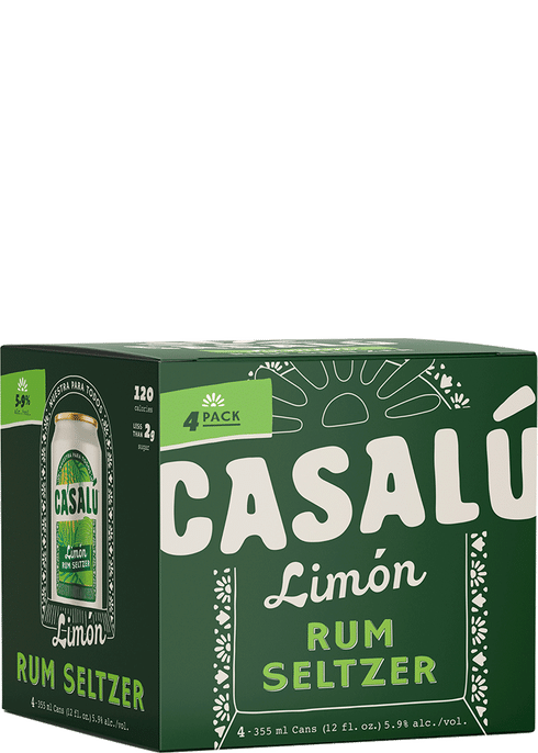Casalu Limon Rum Seltzer | Total Wine & More