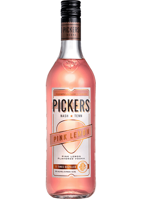 Pickers Pink Lemon Vodka | Total Wine & More