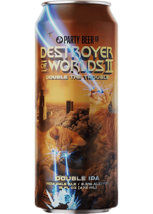 Party Beer Destroyer of Worlds 2 Double IPA | Total Wine & More