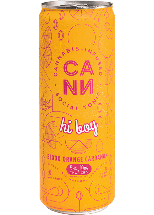 CANN Hi Boy THC 5mg Blood Orange Cardamom | Total Wine & More