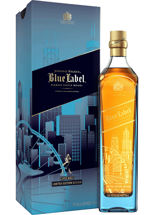 Johnnie Walker Blue Cities Chicago Blended Scotch | Total Wine & More