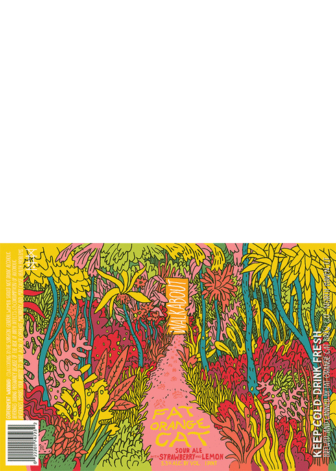 Fat Orange Cat Walkabout Strawberry and Lemon | Total Wine & More