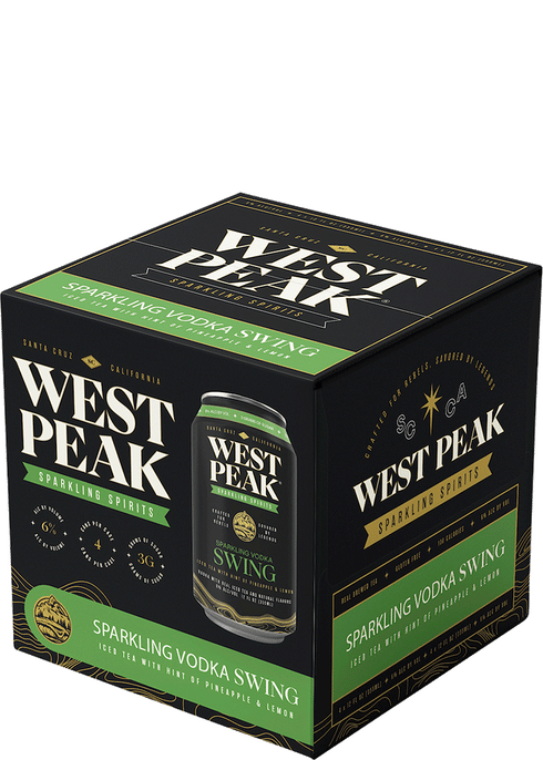 West Peak Sparkling Vodka Swing | Total Wine & More