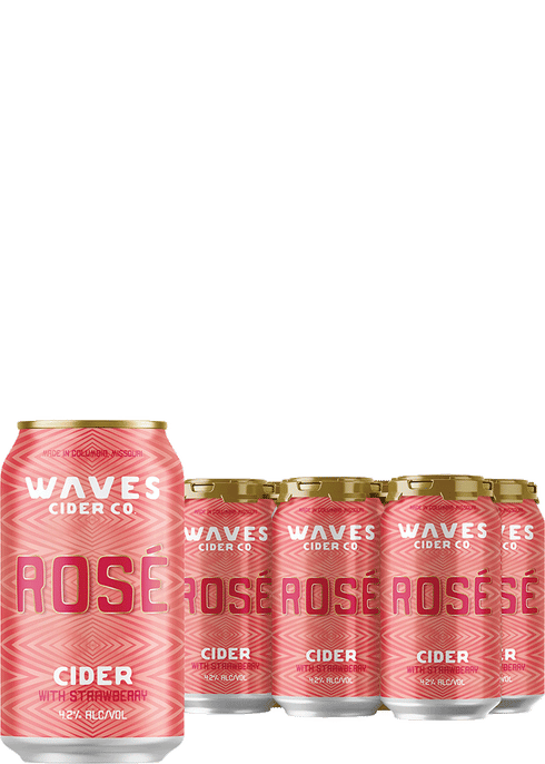Waves Strawberry Rose Cider | Total Wine & More Waves Strawberry Rose Cider | Total Wine & More