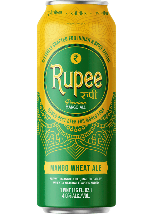 Rupee Beer Mango Wheat Ale | Total Wine & More
