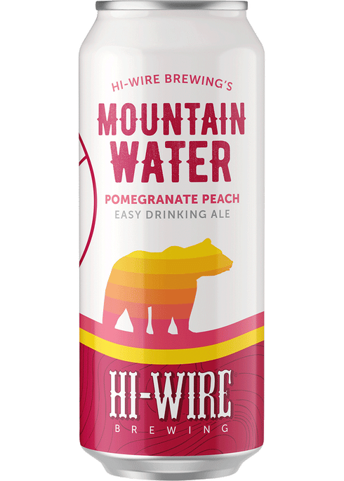 Hi Wire Mountain Water Pomegranate Peach | Total Wine & More