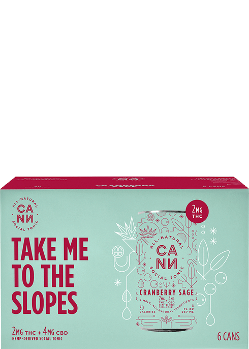 Cann THC 2mg Cranberry Sage | Total Wine & More