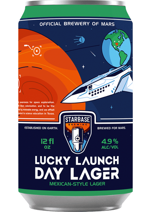 Starbase Lucky Launch Day Lager | Total Wine & More