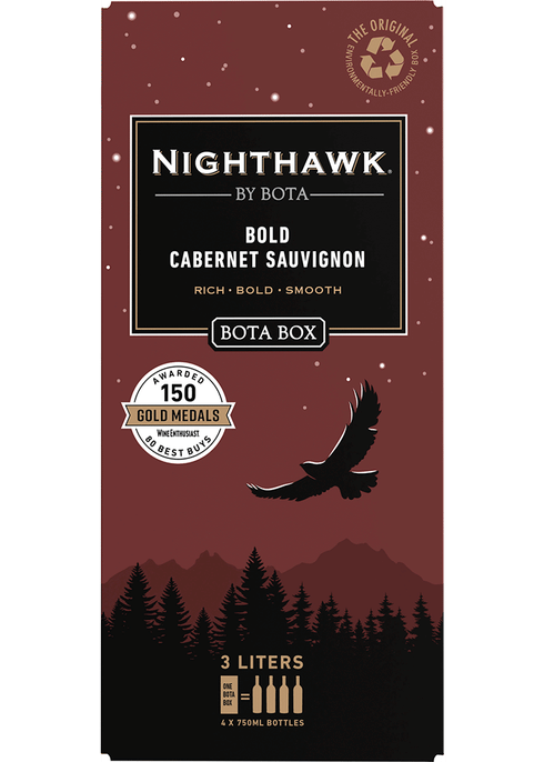 Bota Box Nighthawk Bold Cabernet Sauvignon | Total Wine & More