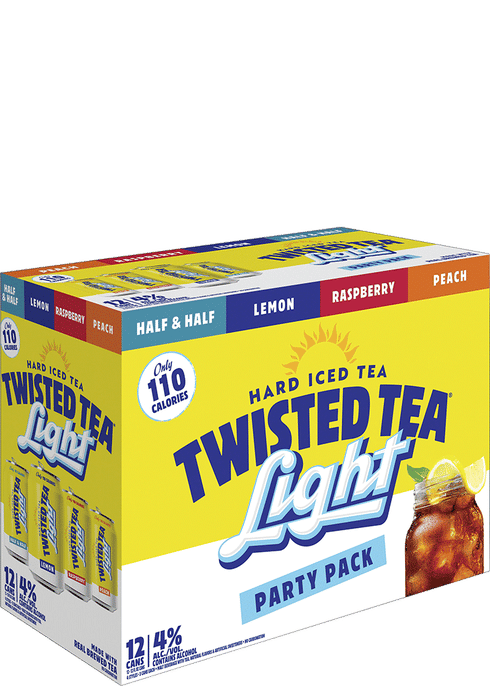 Twisted Tea Light Variety Pack Hard Iced Tea | Total Wine & More