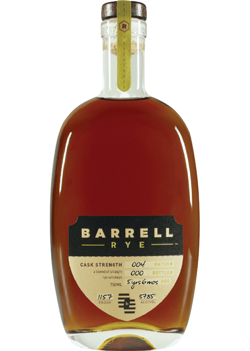 Barrell Rye Batch #4 | Total Wine & More