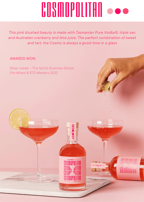 MIXOLOGY Cosmopolitan | Total Wine & More