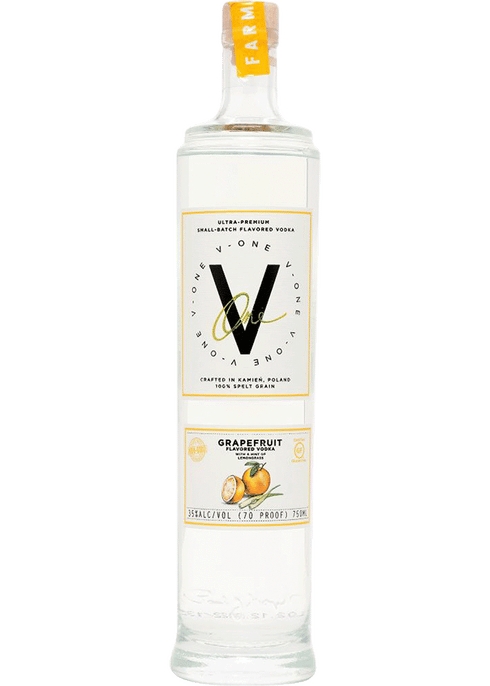 V One Vodka Grapefruit | Total Wine & More - 750ml