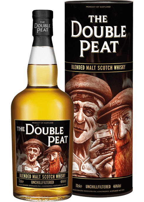 The Double Peat Blended Peated Malt Scotch Whisky | Total Wine & More