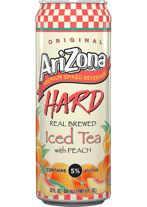 Arizona Hard Tea Peach | Total Wine & More