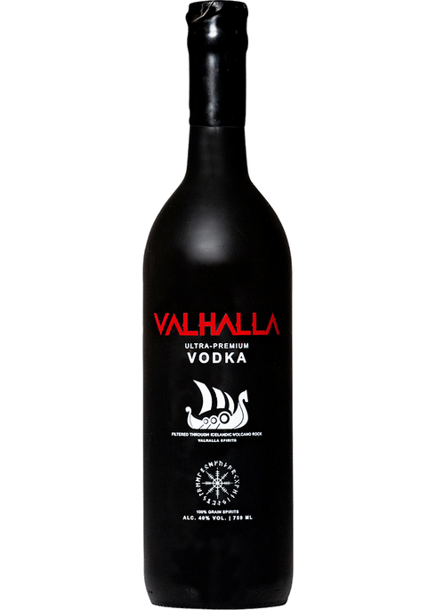 Valhalla Black Premium Icelandic Vodka | Total Wine & More