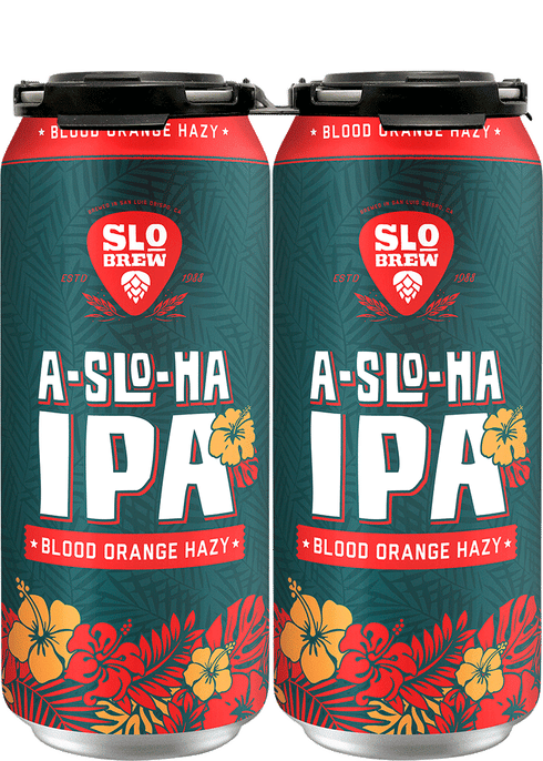 SLO brew A-SLO-HA Blood Orange Hazy IPA | Total Wine & More