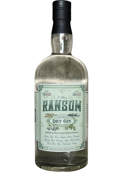 Ransom Dry Gin | Total Wine & More