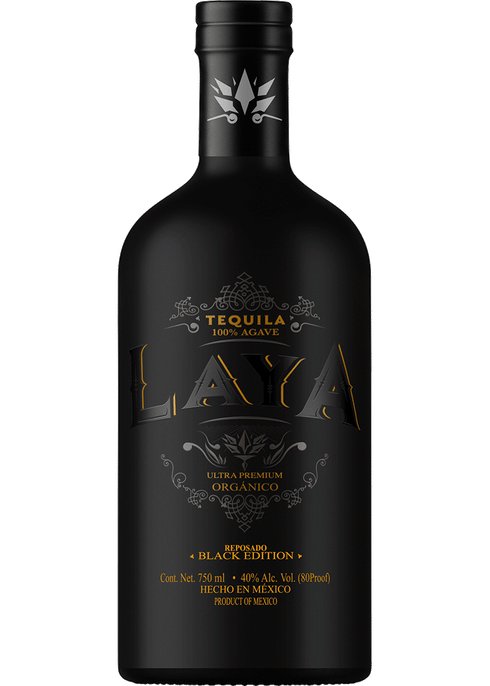 Laya Reposado Black Edition Organic Tequila | Total Wine & More