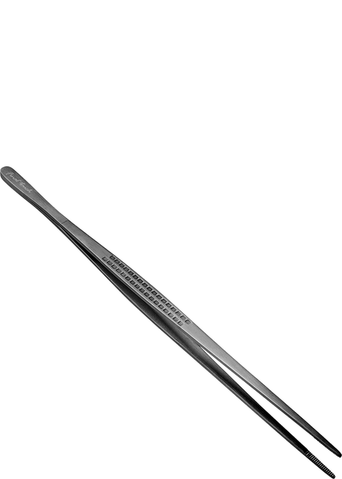 Final Touch Cocktail Garnish Tweezers - Black Chrome | Total Wine & More