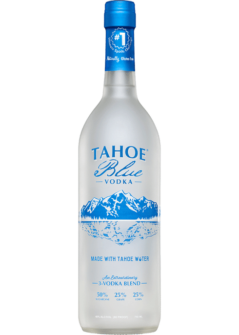 New Blue Vodka Bottles