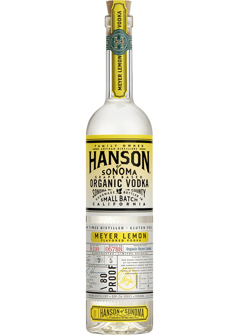 Hanson of Sonoma Meyer Lemon Vodka | Total Wine & More