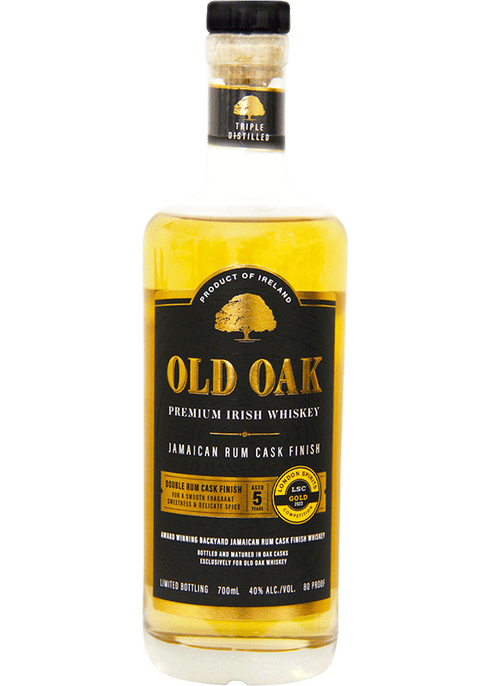 Old Oak Premium Irish Jamaican Rum Casks Whiskey | Total Wine & More