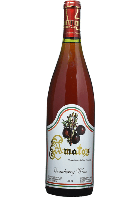 Amatos Cranberry Wine | Total Wine & More