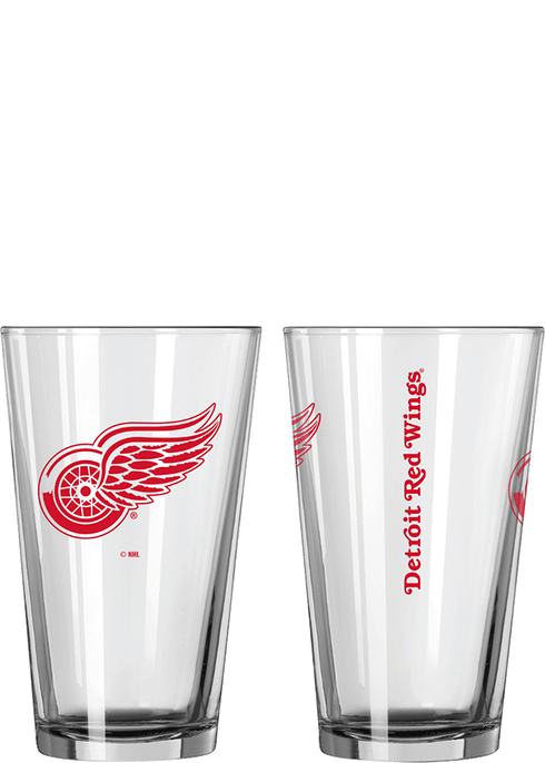 Detroit Red Wings - 16oz Pint Glass | Total Wine & More