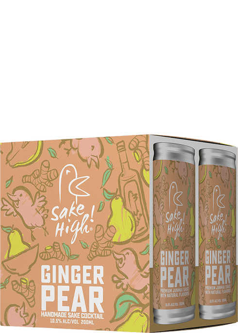 Sake High! Ginger Pear Sake Cocktail | Total Wine & More