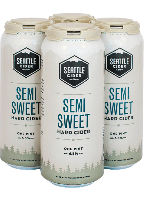 Seattle Cider Semi-Sweet Hard Cider | Total Wine & More