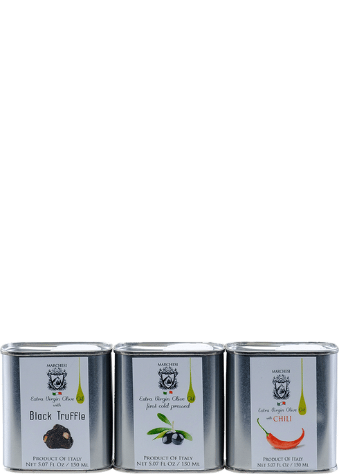 Marchesi EVOO Trio Black Truffle Italiano Chilli | Total Wine & More