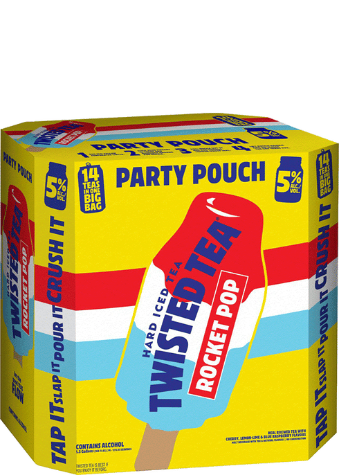 Twisted Tea Rocket Pop Party Pouch | Total Wine & More - 5L Box