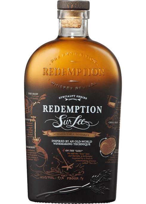 Redemption Sur Lee Straight Rye Whiskey | Total Wine & More