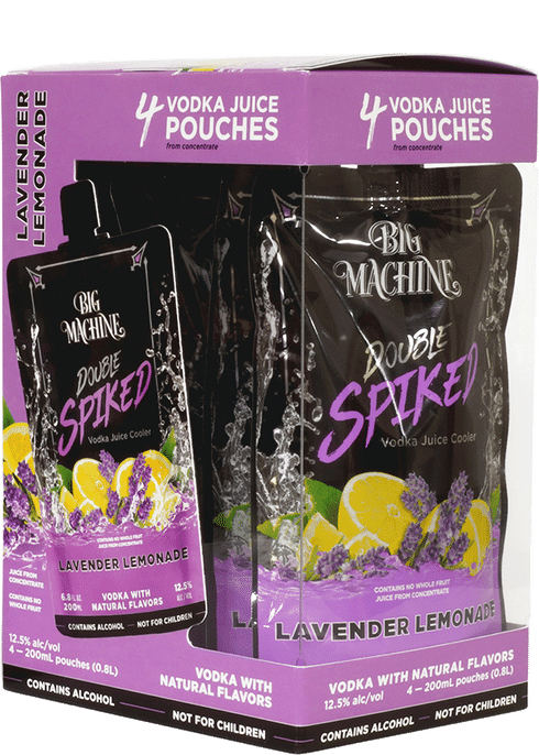 Big Machine Double Spiked Lavender Lemonade Peach | Total Wine & More