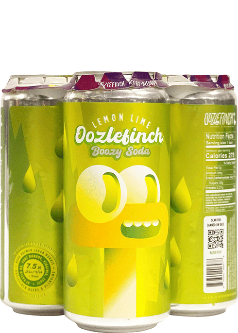 Oozlefinch Boozy Soda Lemon Lime Soda | Total Wine & More