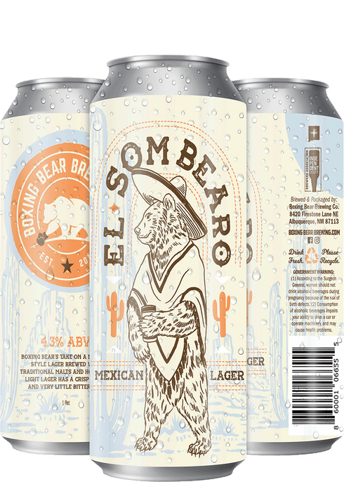 Boxing Bear El SomBEARo Mexican Lager | Total Wine & More