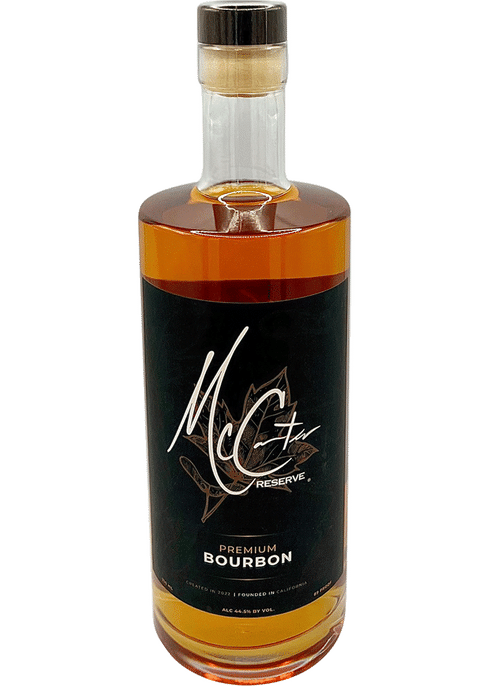 McCarter Reserve Premium Bourbon Whiskey | Total Wine & More
