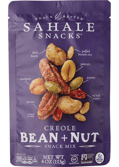 Sahale Snacks Bean + Nut Snack Mix Creole | Total Wine & More