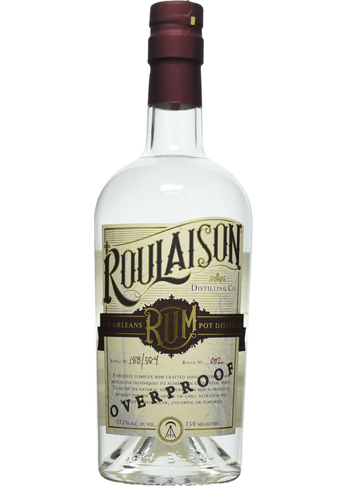 Roulaison Pot Distilled Rum Overproof | Total Wine & More