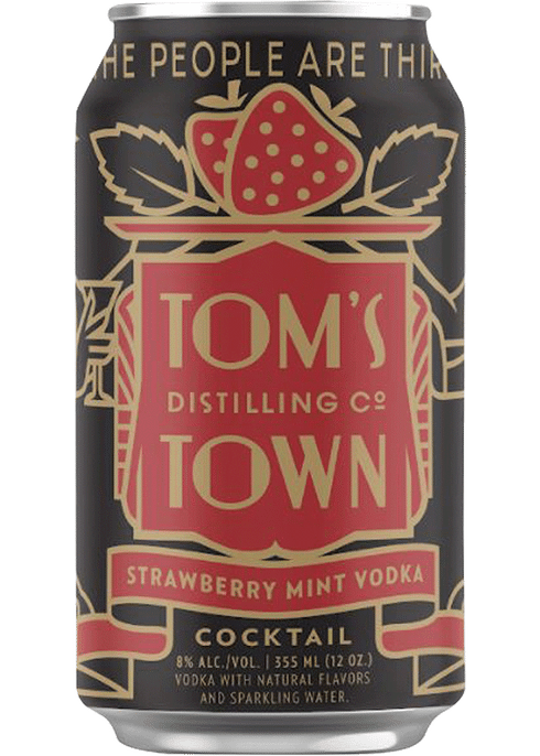 Tom's Town Strawberry Mint Vodka Cocktail | Total Wine & More
