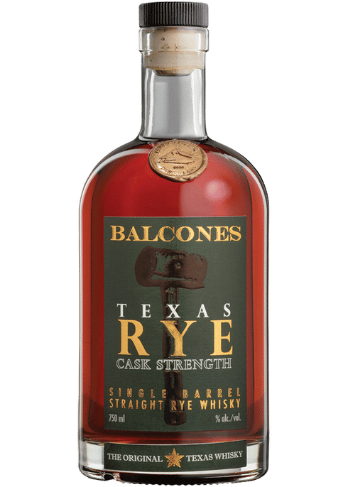 Balcones Texas Rye Cask Strength Barrel Select | Total Wine & More